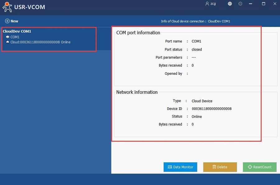 How to Connect USR-WIFI232-B2 to the USR Cloud to achieve one-to-one Transmission with USR-VCOM ...